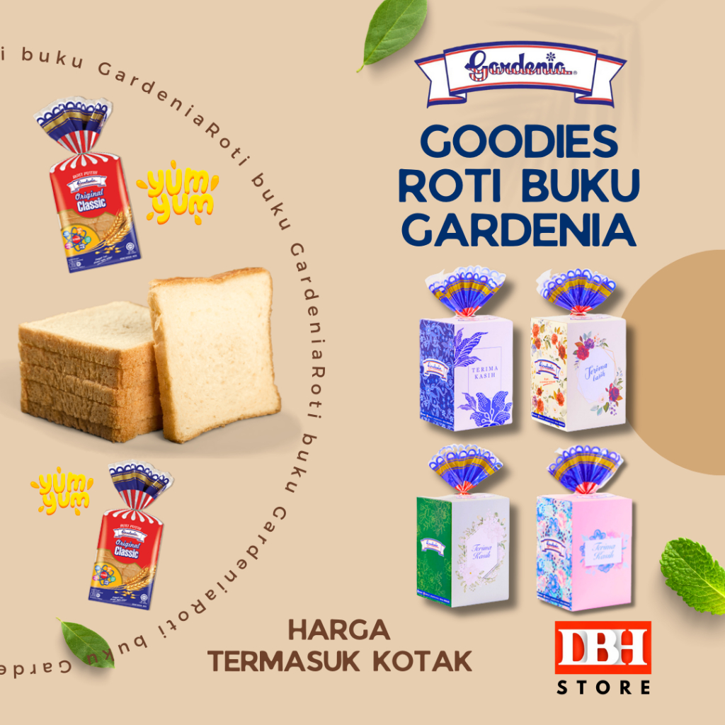 Doorgift Gardenia Roti Buku (beserta kotak) | Shopee Malaysia