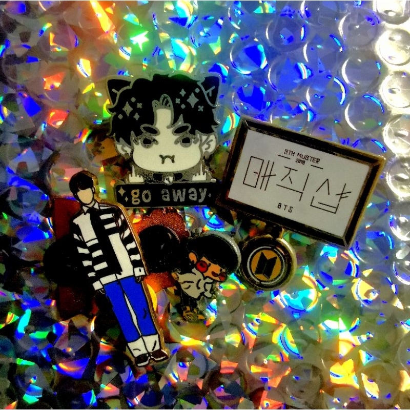 BTS KPOP ENAMEL PINS /LAPEL PINS BROOCH FANMADE | Shopee Malaysia