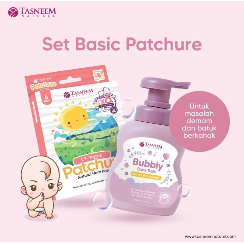 Set Basic Demam Batuk Selsema |CF Patch dan Lemon Bath| Tasneem Naturel ...