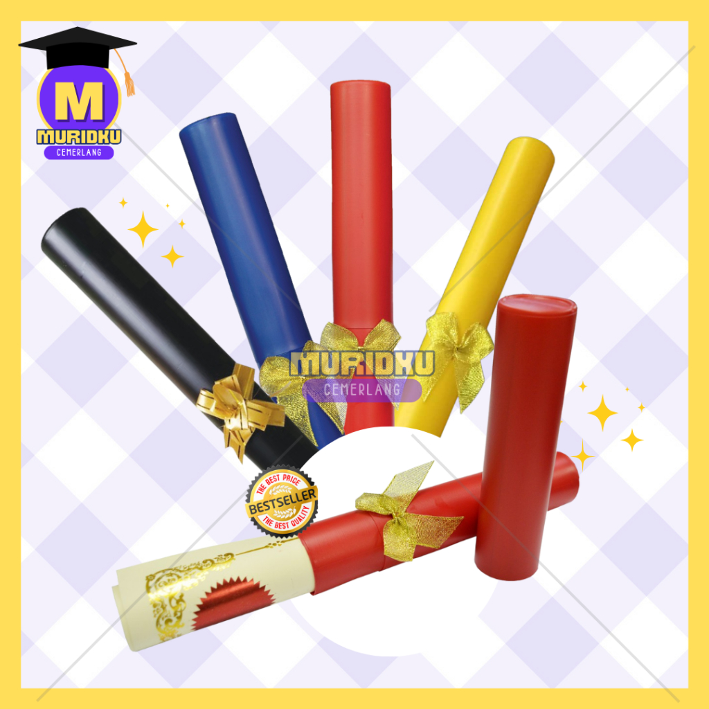 SKROL SIJIL / CERTIFICATE SCROLL /PLASTIC CERTIFICATE HOLDER FOR ...