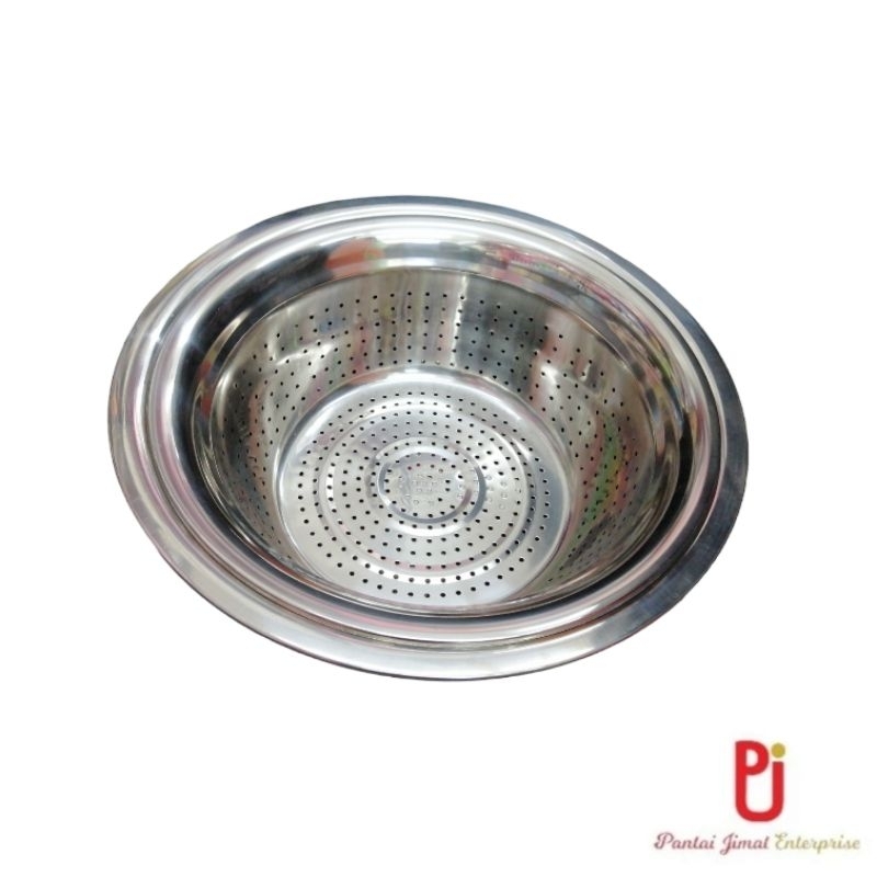 Bakul Penapis/Bekas Sejat Buah/ Sejat Tahan Karat/ Washing Bowl/Sieve ...