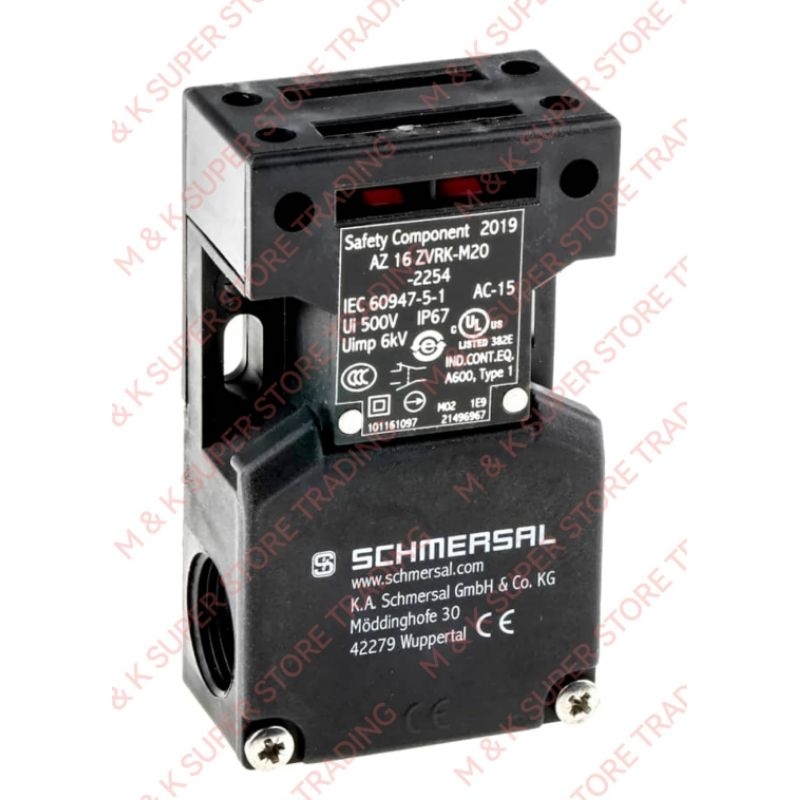 SCHMERSAL AZ 16-ZVRK-M16 AZ 16-ZVRK-M20 SAFETY INTERLOCK SWITCH Price ...