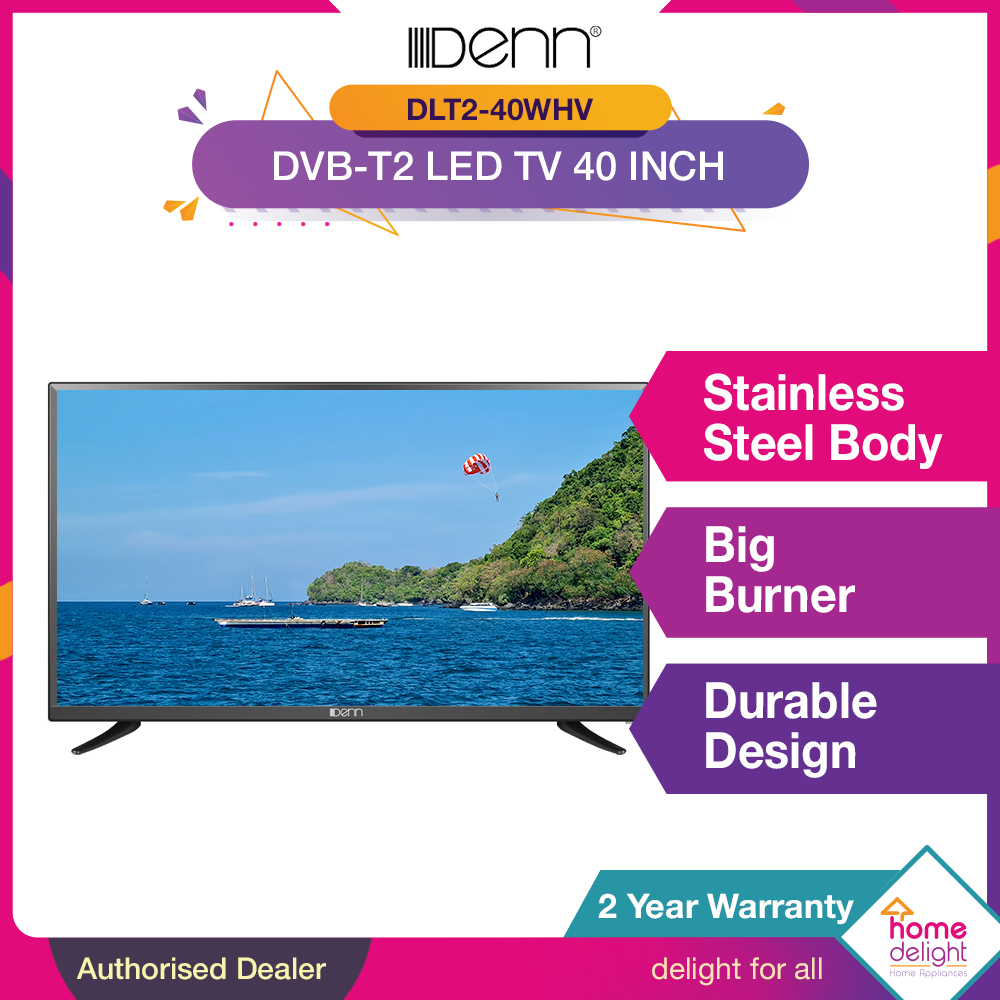 Denn LED TV 40 Inch [ DLT2-40WHV ] | Shopee Malaysia