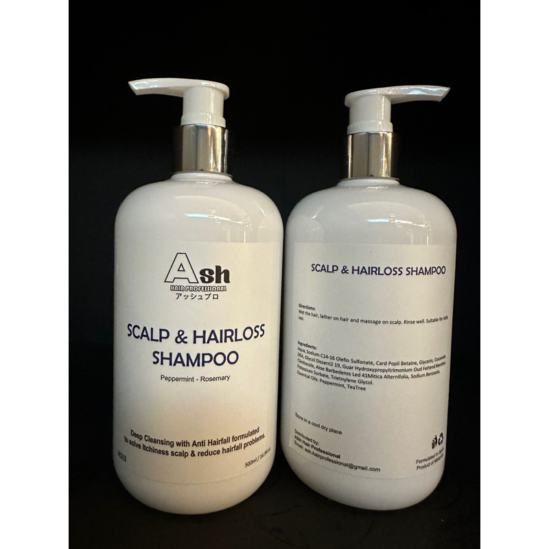 ASH Japan Anti Hair Fall Scalp & Hairloss Shampoo 500ml | Shopee Malaysia