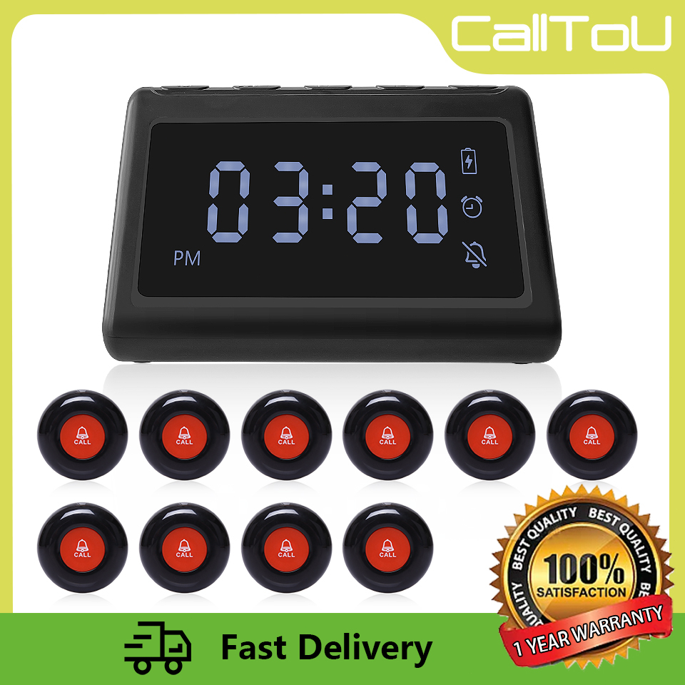 CallToU Bell Call alarm bell Wireless Queue System Calling For ...
