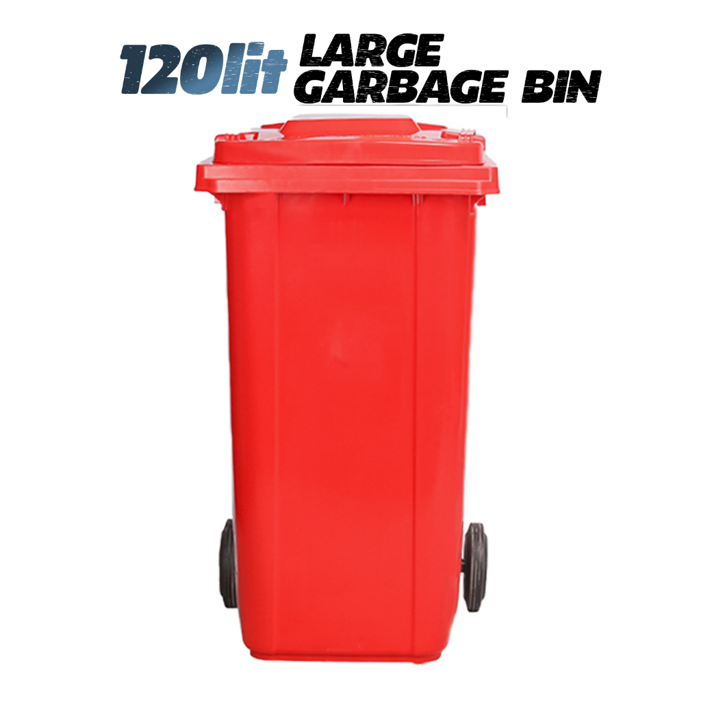 120 Liters Large 120L Dustbin Trash Can Garbage Bin Recycle Bin ...