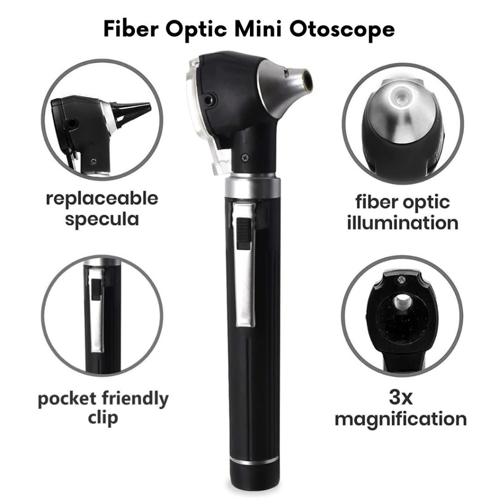 Professional Diagnostic Kit Ear Care Examination Otoscope Eardrum ...