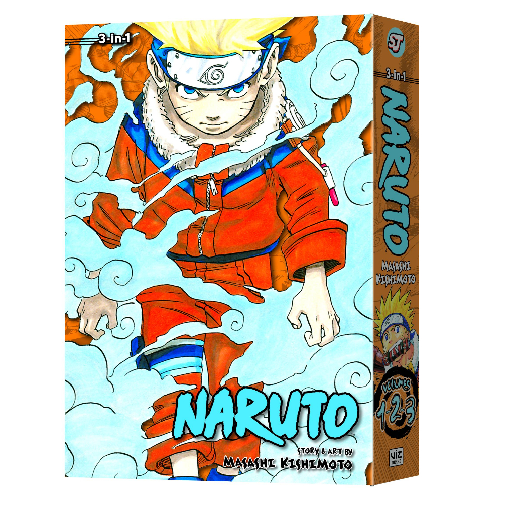 NARUTO 3IN1 VIZ MANGA VOLUME ORIGINAL 600 PAGES | Shopee Malaysia