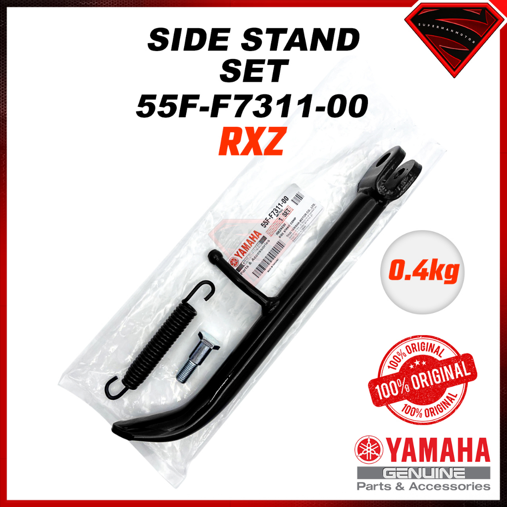 TONGKAT RXZ SIDE STAND RXZ STAND RXZ ORIGINAL YAMAHA + SPRING + NUT ...