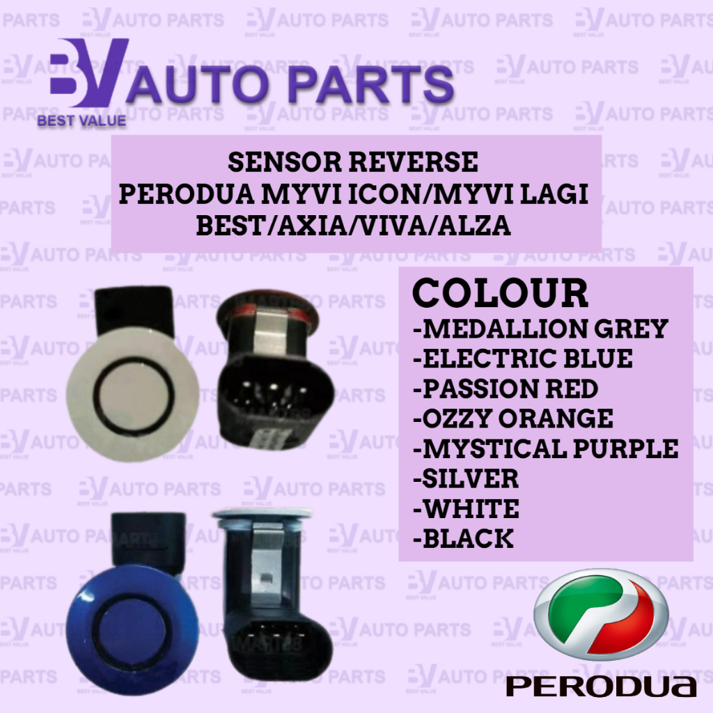 PERODUA MYVI OLD MYVI ICON MYVI LAGI BEST AXIA VIVA ALZA REAR SENSOR ...