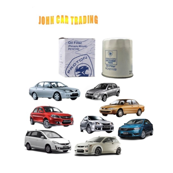 Original Proton Oil Filter Saga Blm Fl Flx Vvt Persona Gen2 Waja Wira ...
