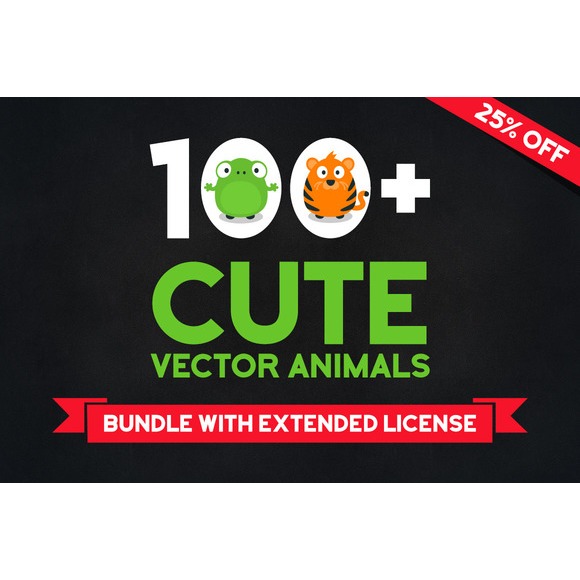 Ai Psd 100 Cute Vector Animals Bundle Ai Eps Psd 4 Png File Shopee