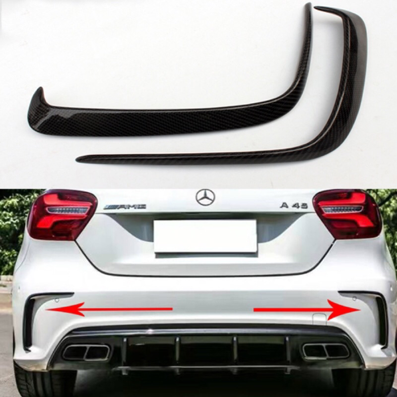 Mercedes Benz W176 A45 Rear Bumper Carnard / moulding trim | Shopee ...