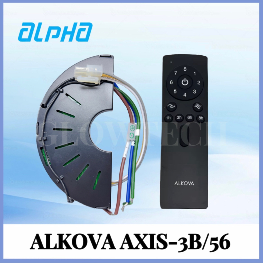 [ORIGINAL] ALPHA ALKOVA Ceiling Fan PCB/REMOTE CONTROL AXIS 3B/56 ...