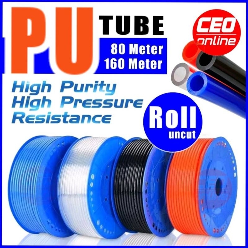 CEO 🇲🇾 ROLL Pneumatic PU Tube Pipe Hose Water Gas Polyurethane 4mm 6mm ...