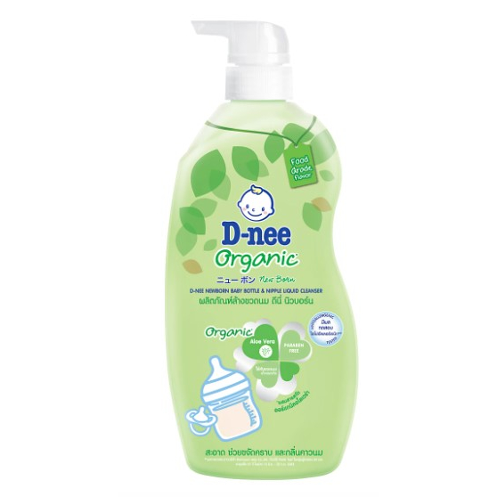 D-NEE New Born Baby Bottle & Nipple Cleanser with Organic Aloe Vera ...