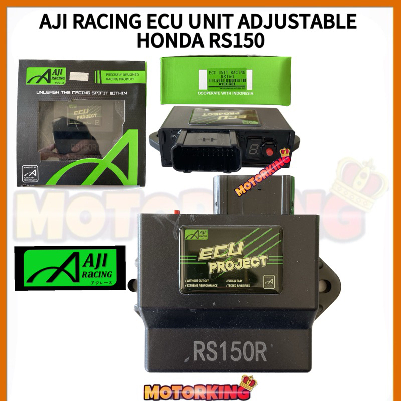 AJI RACING ECU UNIT ADJUSTABLE WITH MODE HONDA RS150 PLUG N PLAY EXTRA ...