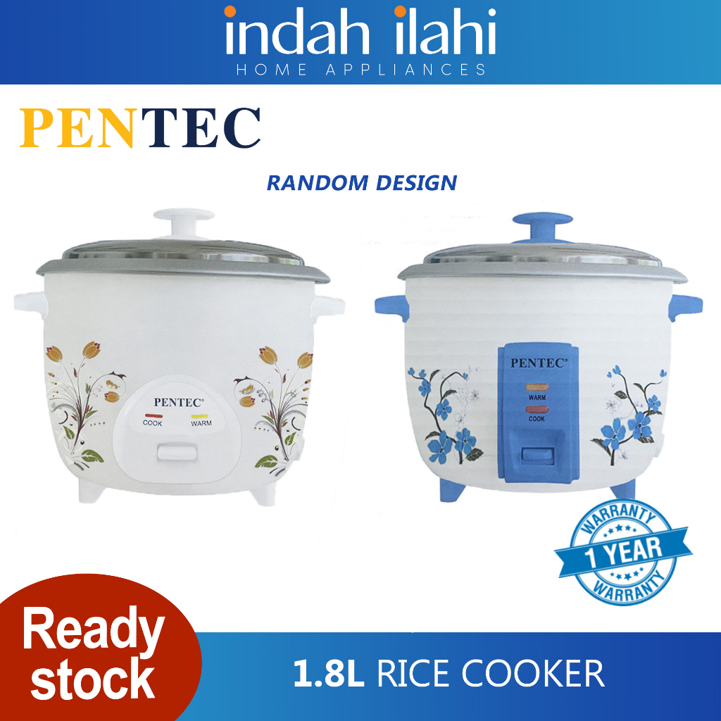 Pentec 1.8L Rice Cooker TAC-681H TAC-681 TAC681 TAC-222S | Shopee Malaysia