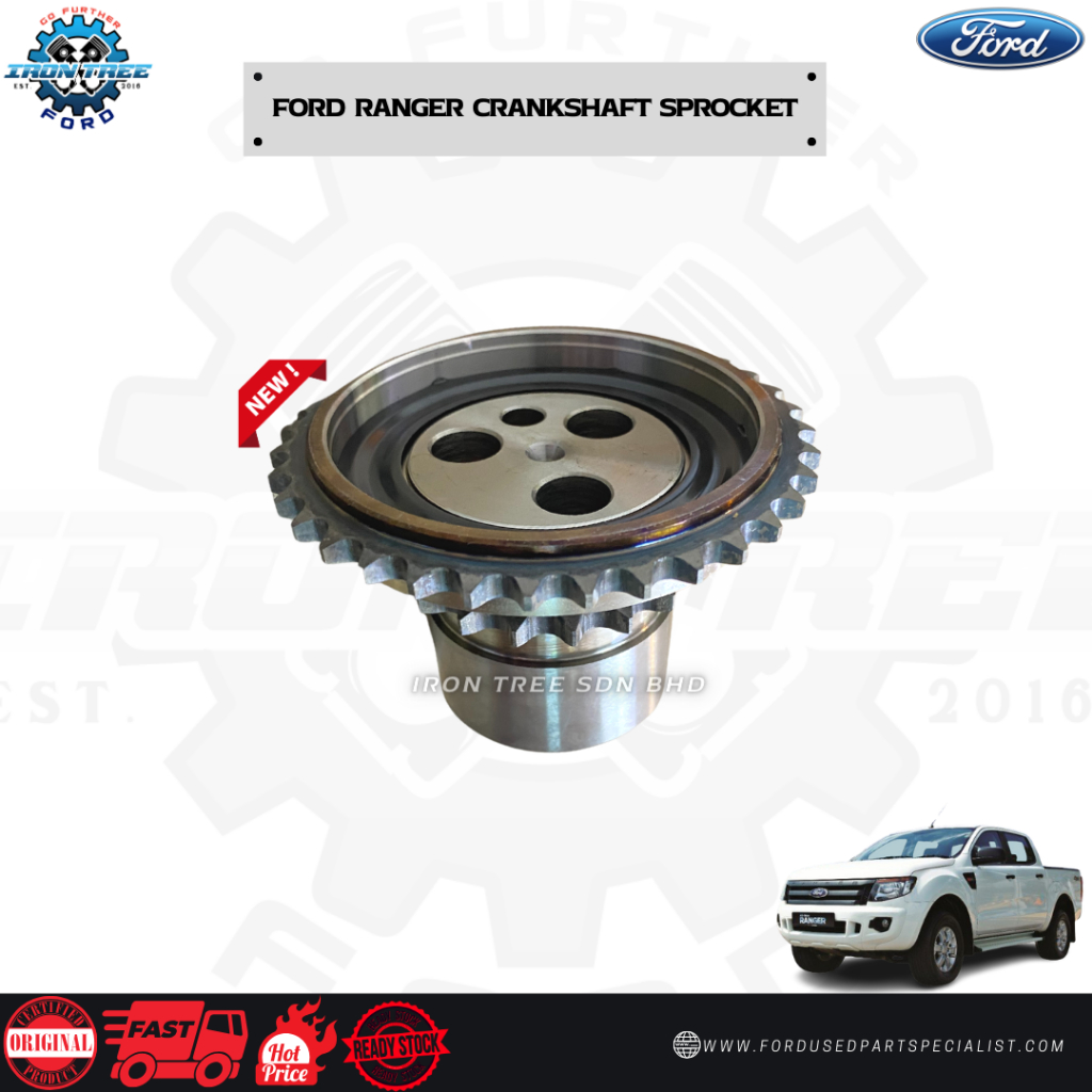 100%Original Ford Ranger T6 Crankshaft Sprocket New >BK2Q-6306-AA