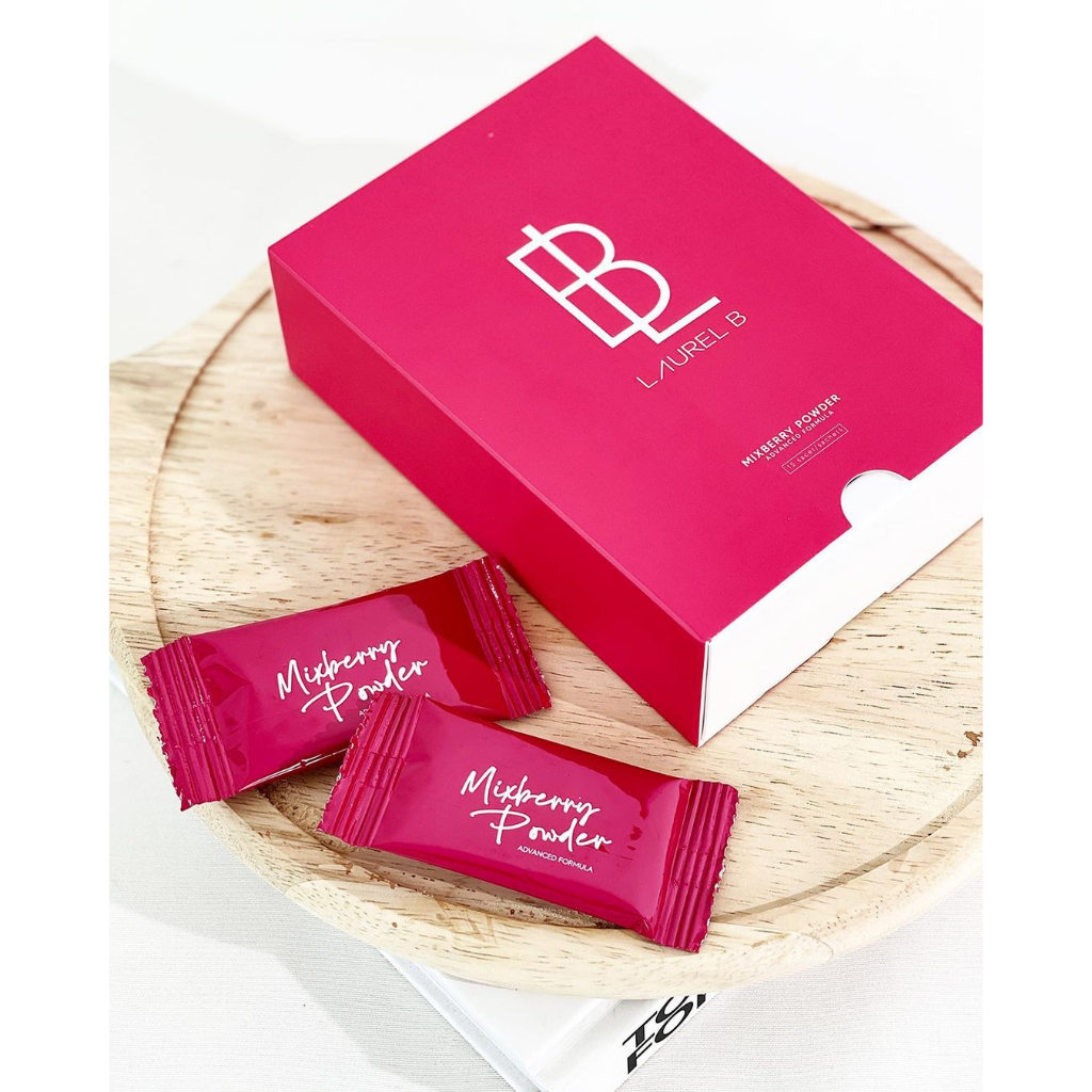 [ORIGINAL HQ 100%] MIXBERRY LAUREL B SACHETS EDITION FREE INNAI NUNHA ...