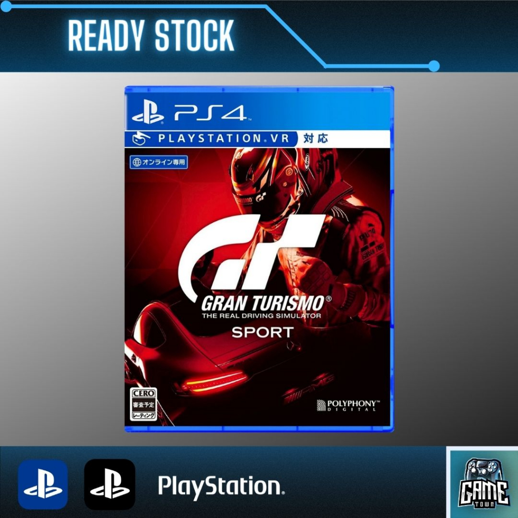 PS4 / VR Gran Turismo Sport GT 跑车浪漫旅 竞速 (English/Chinese Ver.) | Shopee ...