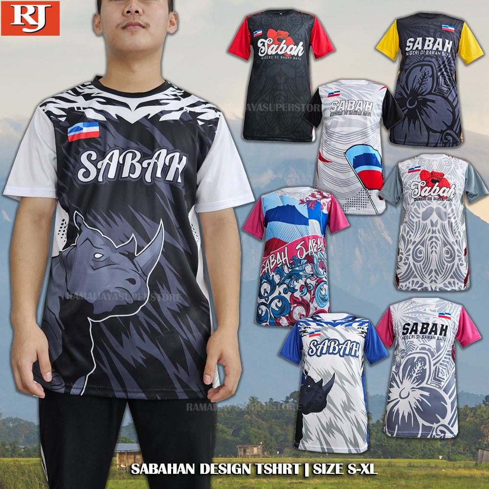 🔥RDYSTOCK🔥 BAJU BADAK SUMBU SABAHAN SABAH MALAYSIA JERSEY DESIGN TSHIRT ...