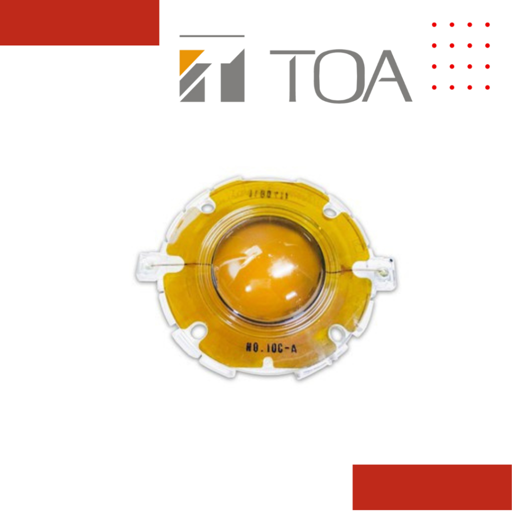 TOA Horn Speaker Diaphragm No. 10C-A (DG-10C-A) FOR SC630M (dg10c ...