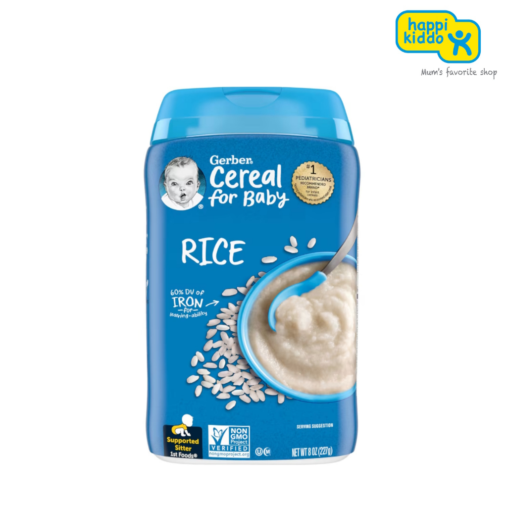 Gerber 1st Food Cereal NGM Rice 8 oz (227 g) | Shopee Malaysia