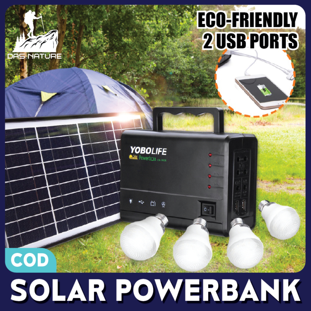 Das Nature™ Solar Powerbank Yobolife solar light outdoor lighting ...