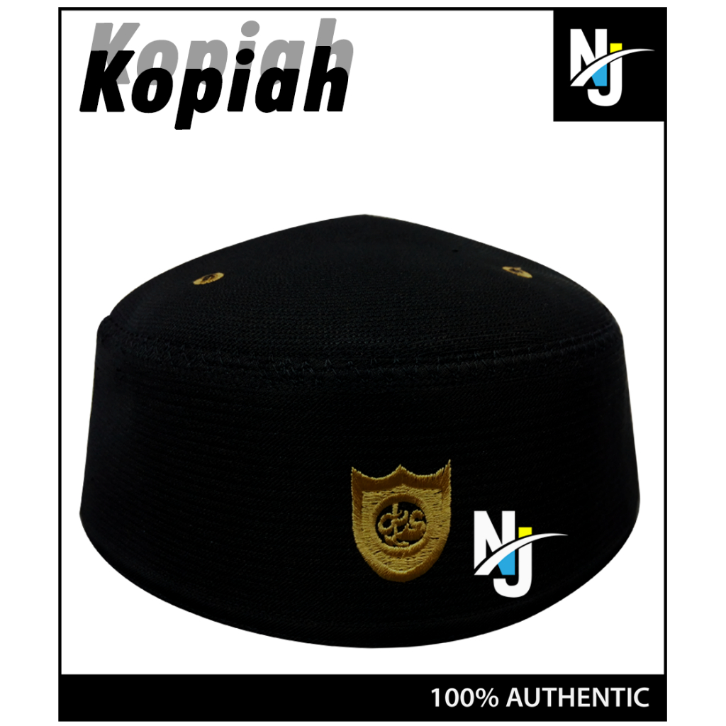 KOPIAH CIKGU HAJI ABDULLAH HITAM dan PUTIH (Tradisional Melayu Cap ...