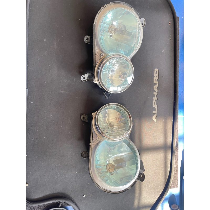 DAIHATSU MOVE L900 PERODUA KENARI PEANUT HEADLAMP BLUE WITH 4300K HID ...