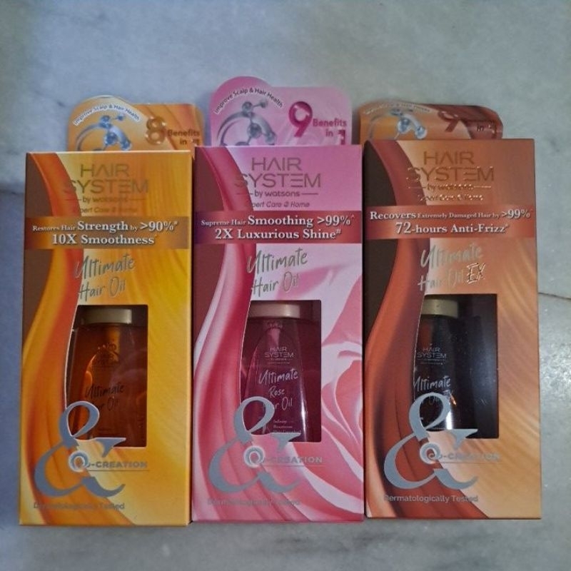 Hair System Ultimate Hair Oil (70ml) | Shopee Malaysia