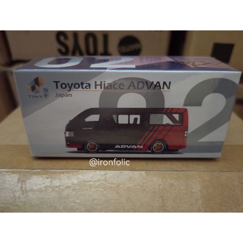 Tiny City Toyota Hiace Advan | Shopee Malaysia