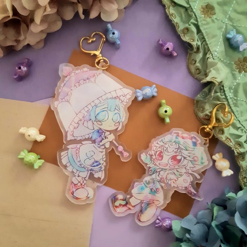 (Fanmade) Anime Chibi Big Made In Abyss Marulk Prushka Holographic ...
