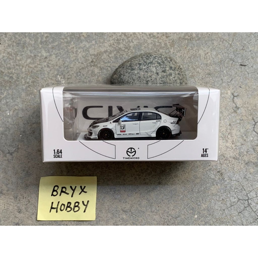 Time Micro Honda Civic FD2 Modified With Figure #TM645701-1 White (1:64) | Shopee Malaysia