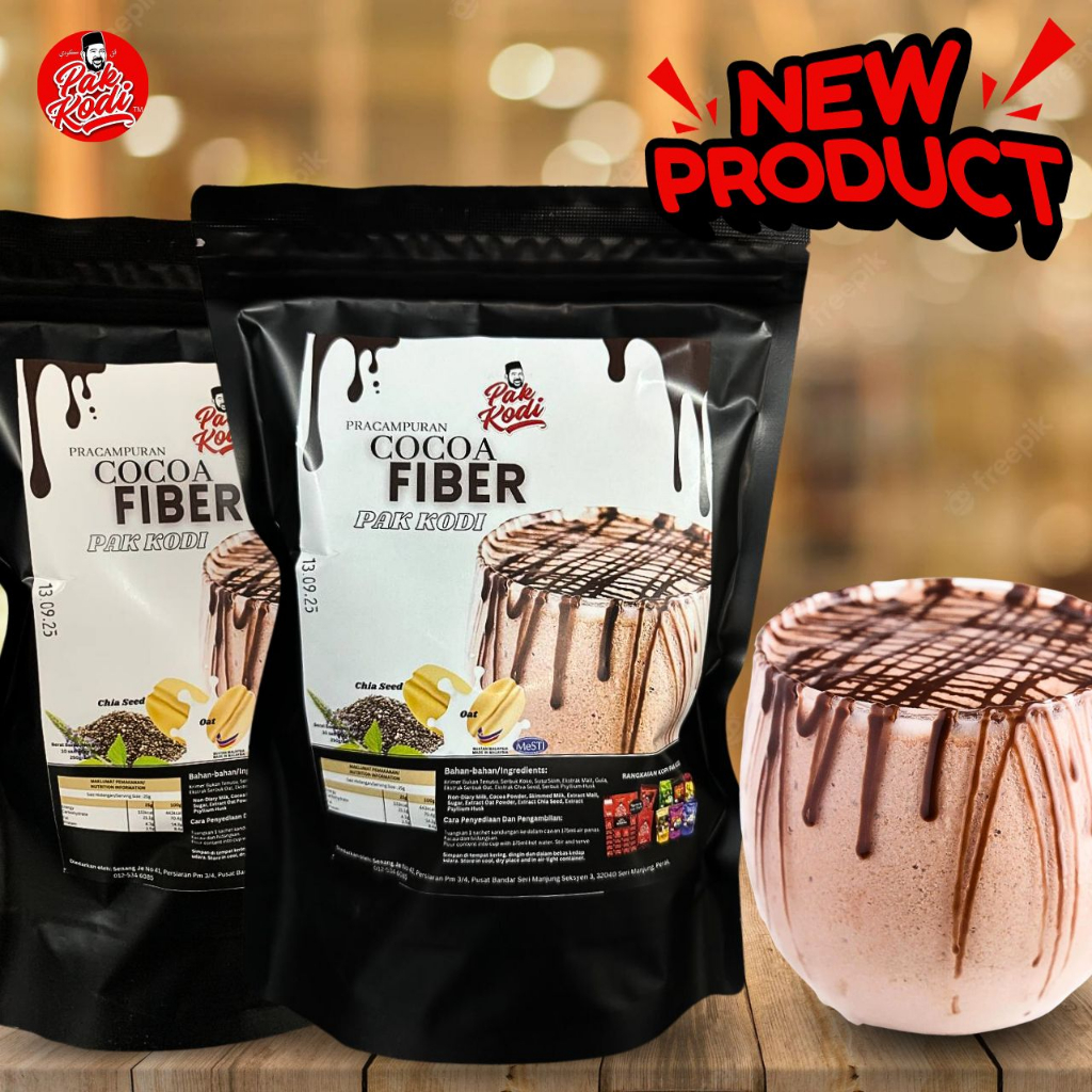 COCOA FIBER PAK KODI (10 Sachet) | Shopee Malaysia