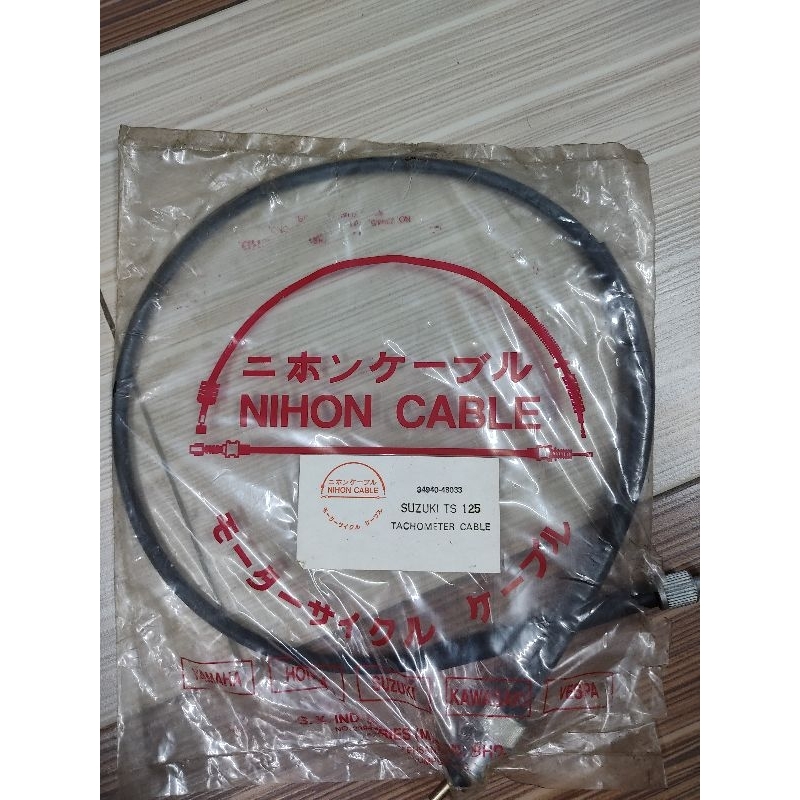 SUZUKI TS100/125N TACHOMETER CABLE / KABEL RPM | Shopee Malaysia