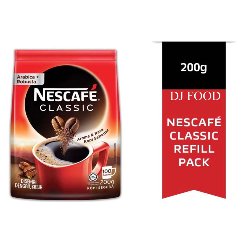 NESCAFE Classic Refill Pack (200g) | Shopee Malaysia