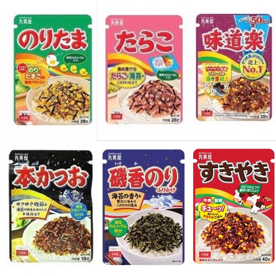 Japan Marumiya Furikake Rice Sprinkle 日本丸美屋紫菜拌饭 Noritama Seaweed ...