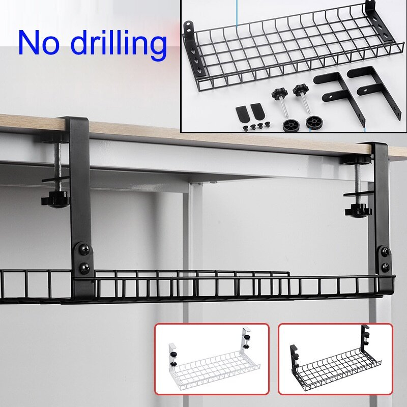 Under Table Cable tray/Cable Management Tray/Under Desk Cable ...