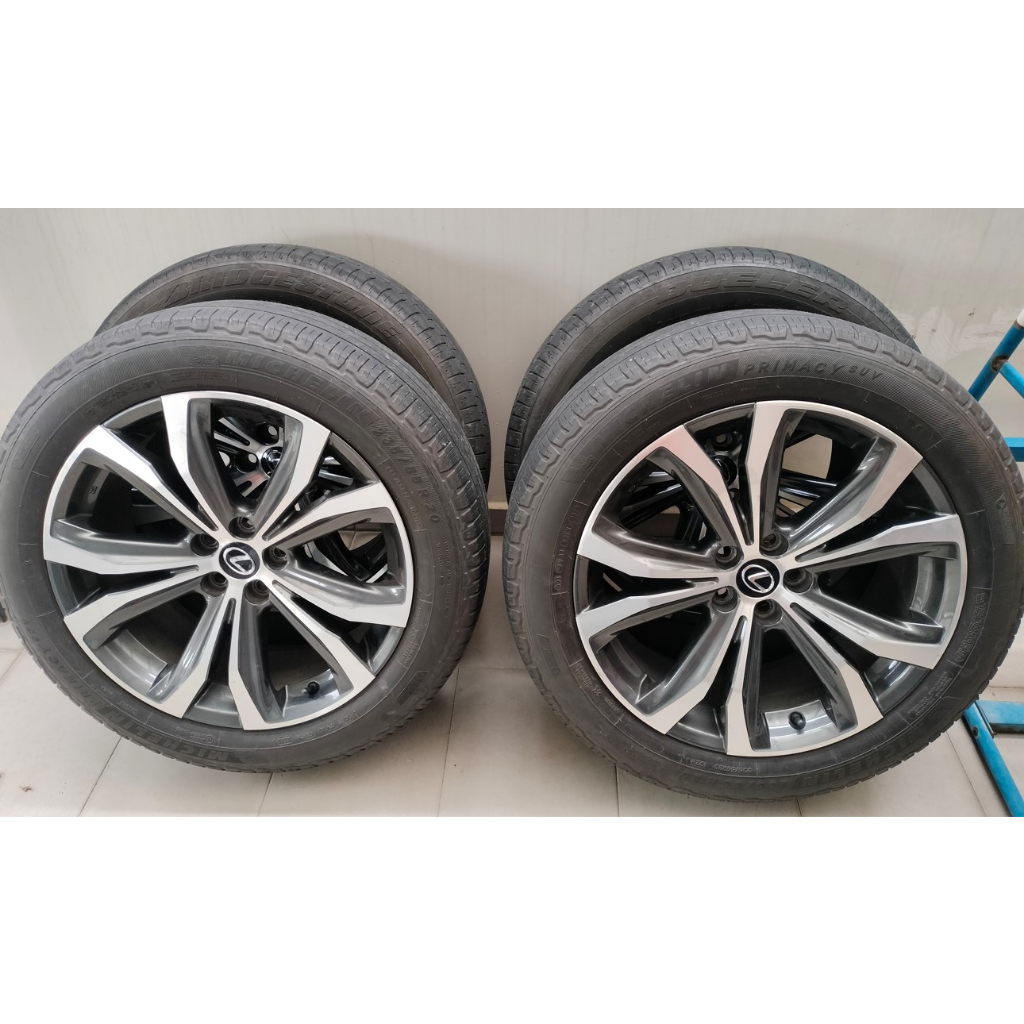 Lexus RX200t / RX300 / RX450h Luxury Original Rim + Tires 20" | Shopee ...