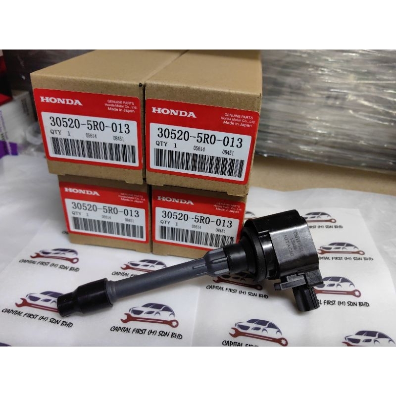 HONDA Plug Ignition Coil (30520-5R0-H01) HITACHI JAPAN Honda Civic TRO ...