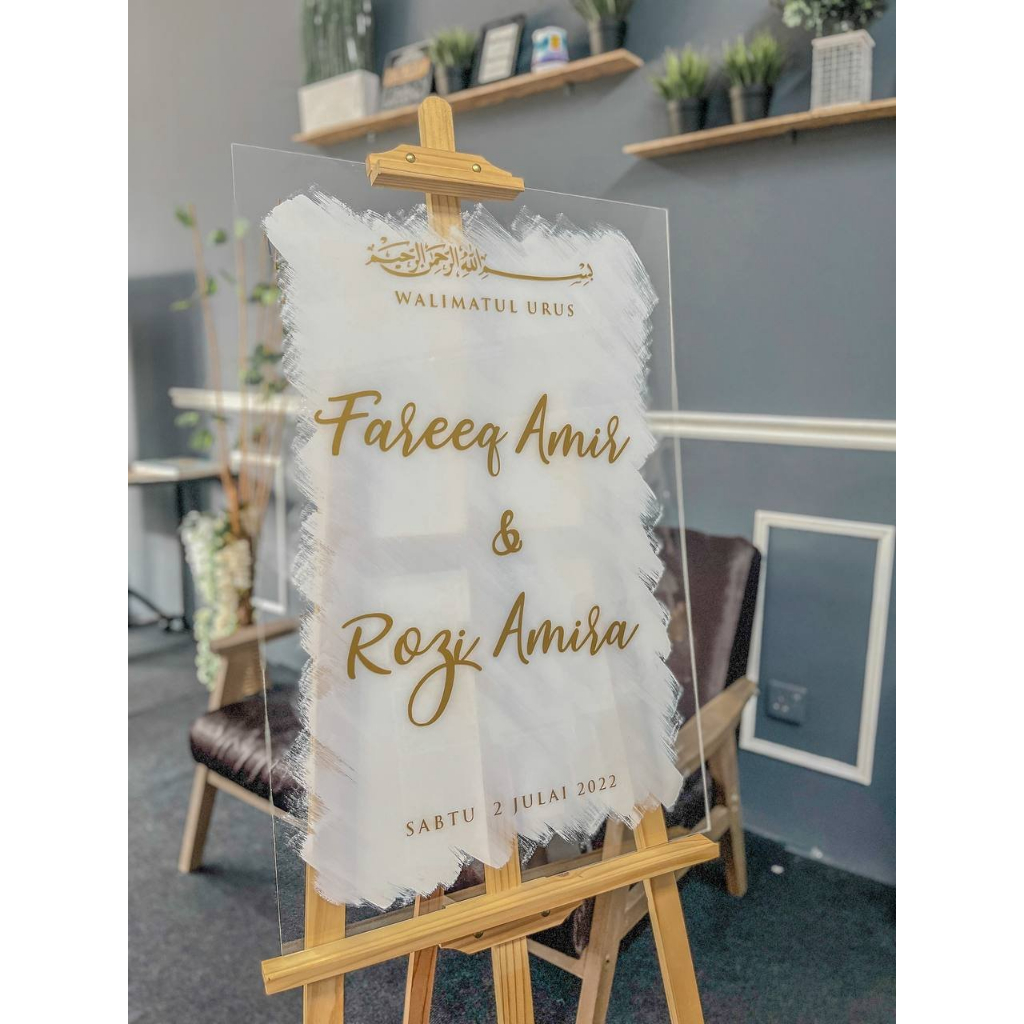 welcome board personalized custom acrylic,Wedding Signage,welcome Board ...