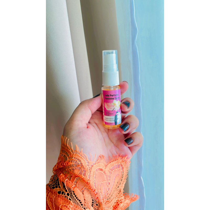 Lady parfume Miss V spray Vanilla strawberry Wangi Ketat | Shopee Malaysia