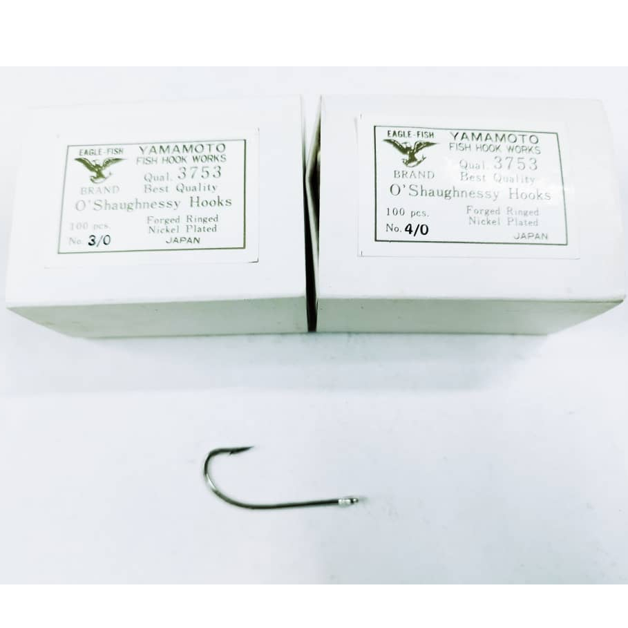 Yamatoyo 3753 O'Shaughnessy Fishing Hooks (Clear Stock) | Shopee Malaysia