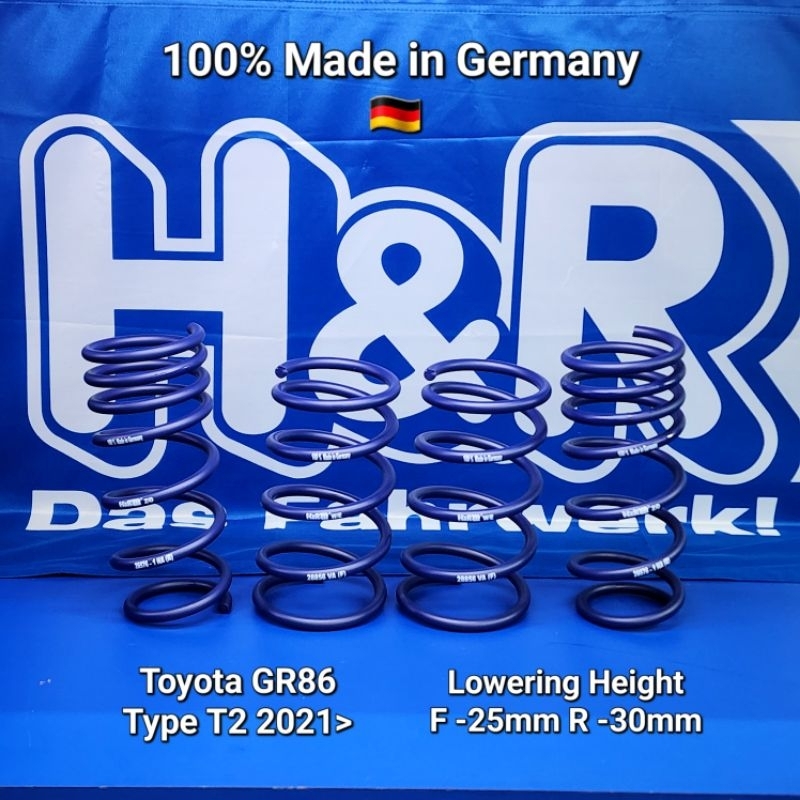 Toyota GR86 - H&R Sport Springs | Shopee Malaysia
