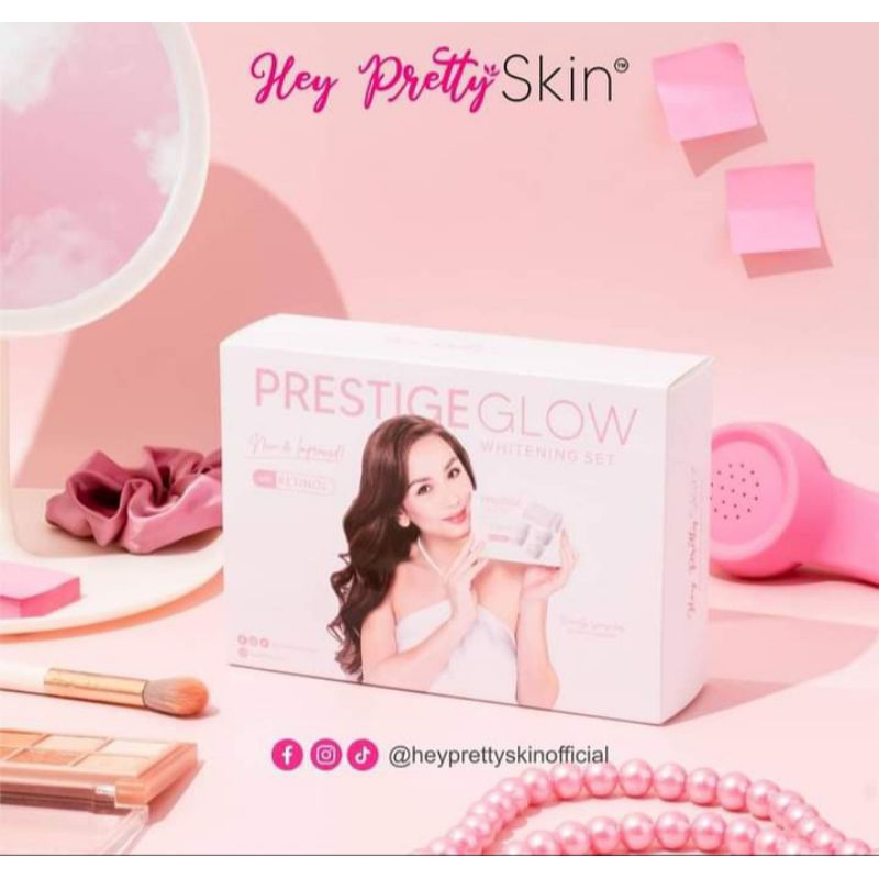💯% prestige glow maintenance set by het pretty skin | Shopee Malaysia