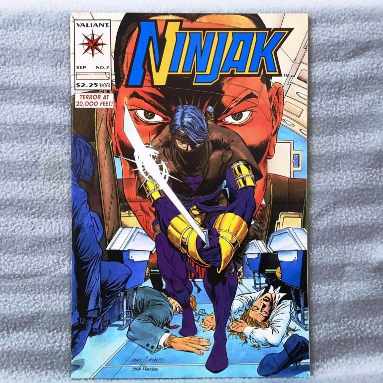 Ninjak #7 (Valiant Comics) I-P (Mark Moretti, Stan Drake, Dan Abnett ...