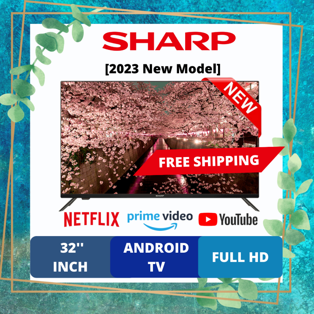 2023 NEW MODEL 】Sharp 32“ Android TV FULL HD（ 2TC32EG2X / 2T-C32EG2X ...