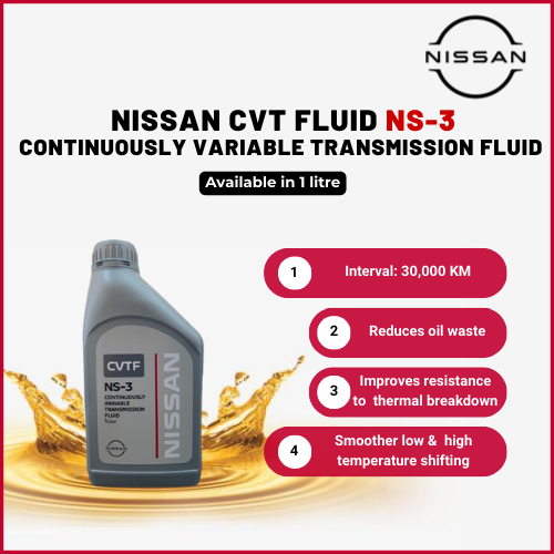 Nissan CVT Fluid NS-3 (1L) Minyak CVT NS-3 | Shopee Malaysia